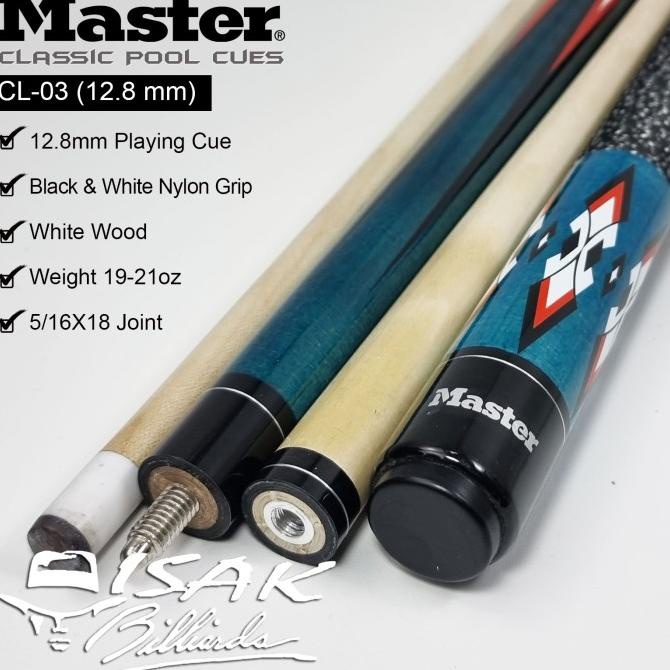 Jual Master Pool Cue Cl-03 - Classic Stick Billiard Stik Biliar Cues Murah | Shopee Indonesia
