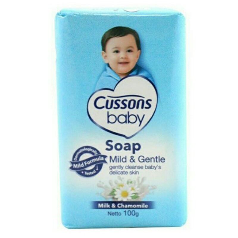 Jual Cussons Baby Soap Bar Mild & Gentle / Sabun Batang Bayi 100 gr ...