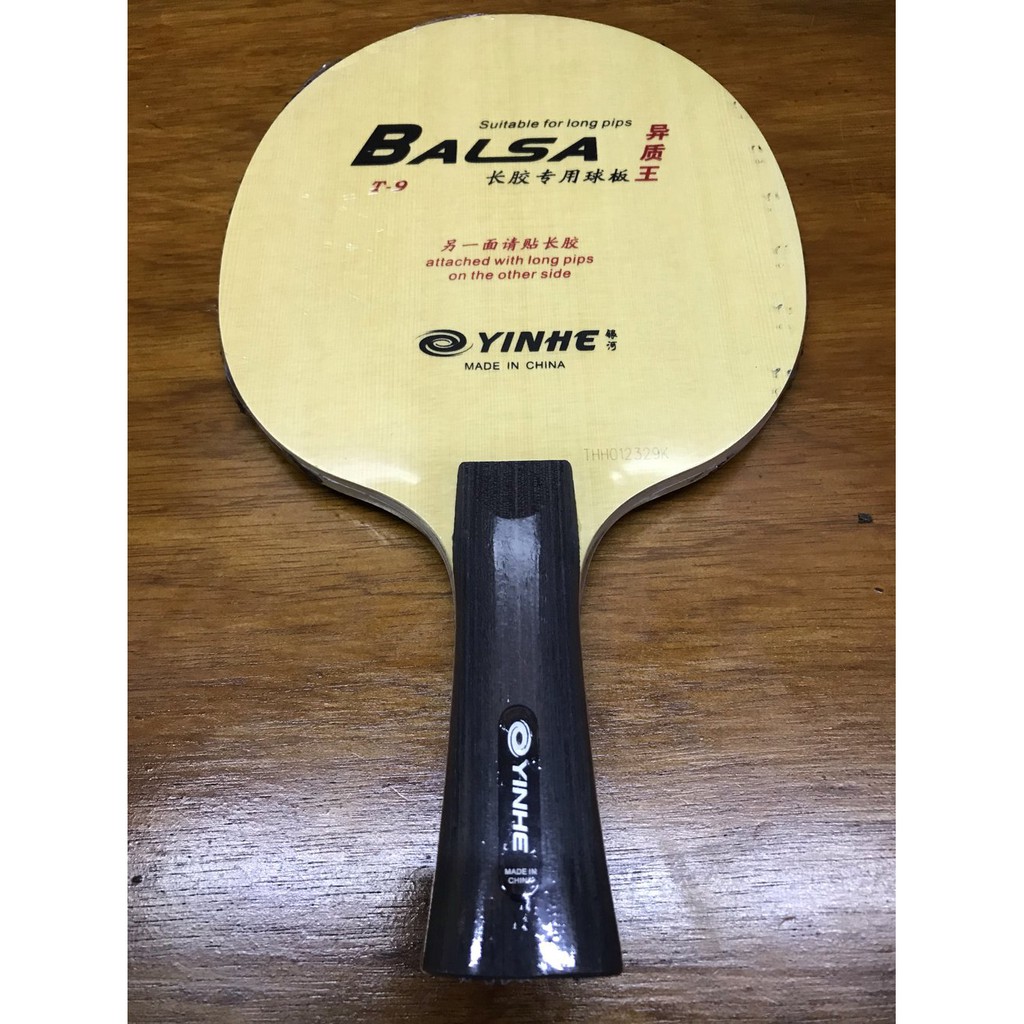 Jual Kayu Bet Bat Tenis Meja Pingpong YINHE T9 FL Original | Shopee Indonesia