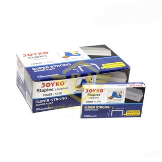 Jual 10 BOX Isi Staples Stapler Gun Tacker Refill Joyko 1008S (13/8 ...