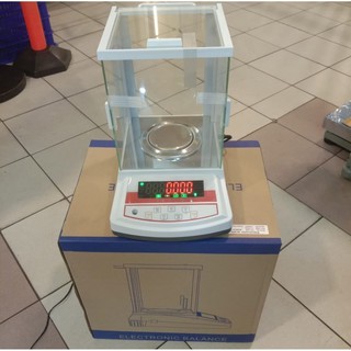 Jual Timbangan lab BDS-GF-203 Kapasitas 200g Ketelitian 0.001g /1mg Barang sesuai di foto ...