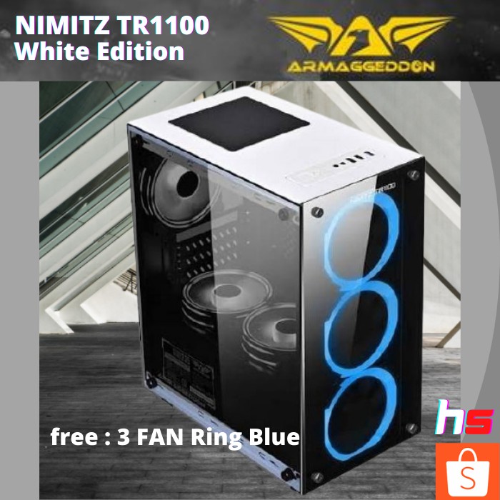 Jual CASING ARMAGGEDDON NIMITZ TR1100 WHITE EDITION (TANPA PSU ...