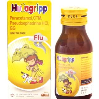 Hufagrip Syrup 60 mL Batuk Pilek BP, Flu & Batuk, Pilek, TMP Turun ...