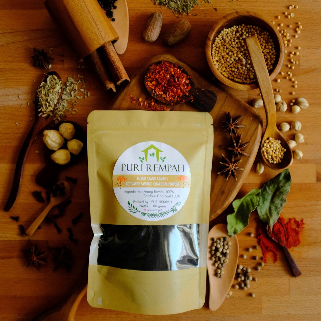 Jual Bubuk Arang Bambu / Activated Bamboo Charcoal Powder Indonesia ...
