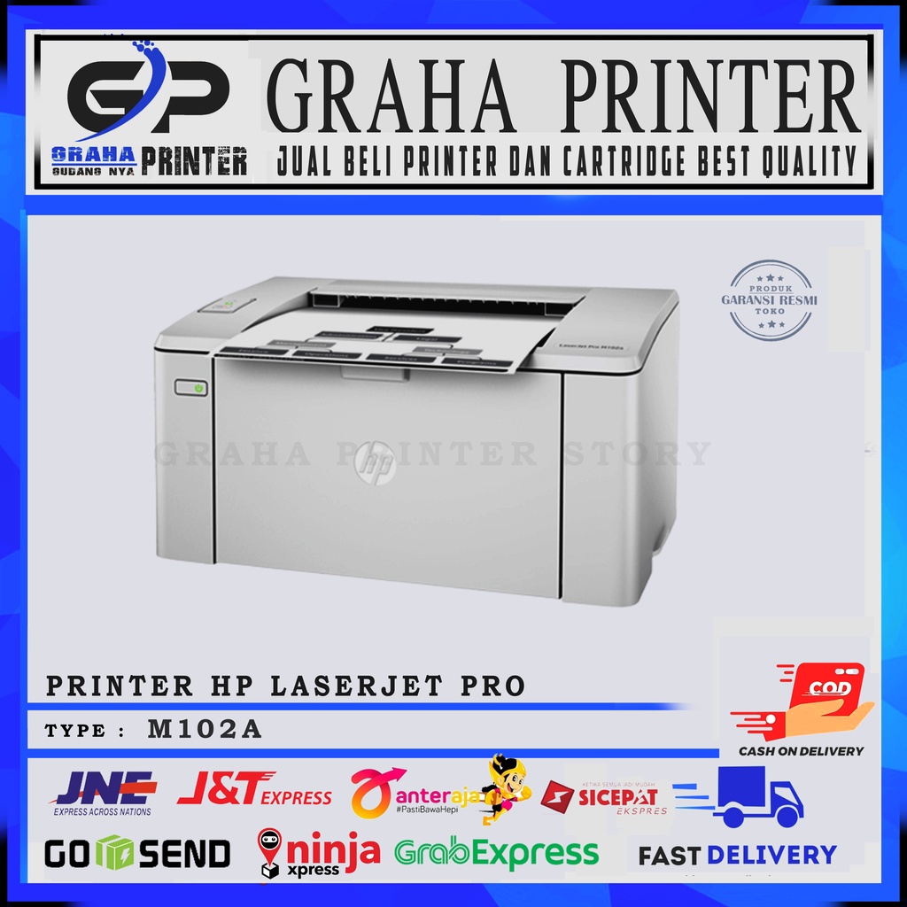 Jual Printer HP Laserjet M102a Pro Printer Mono A4 Printer Murah ...