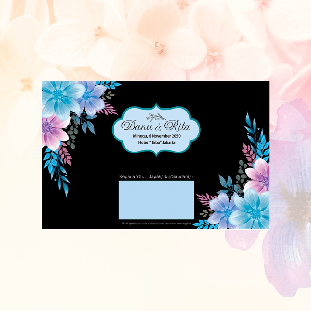 Jual Blangko Undangan Kosong Pernikahan Erba BLANKO UNDANGAN MURAH ...