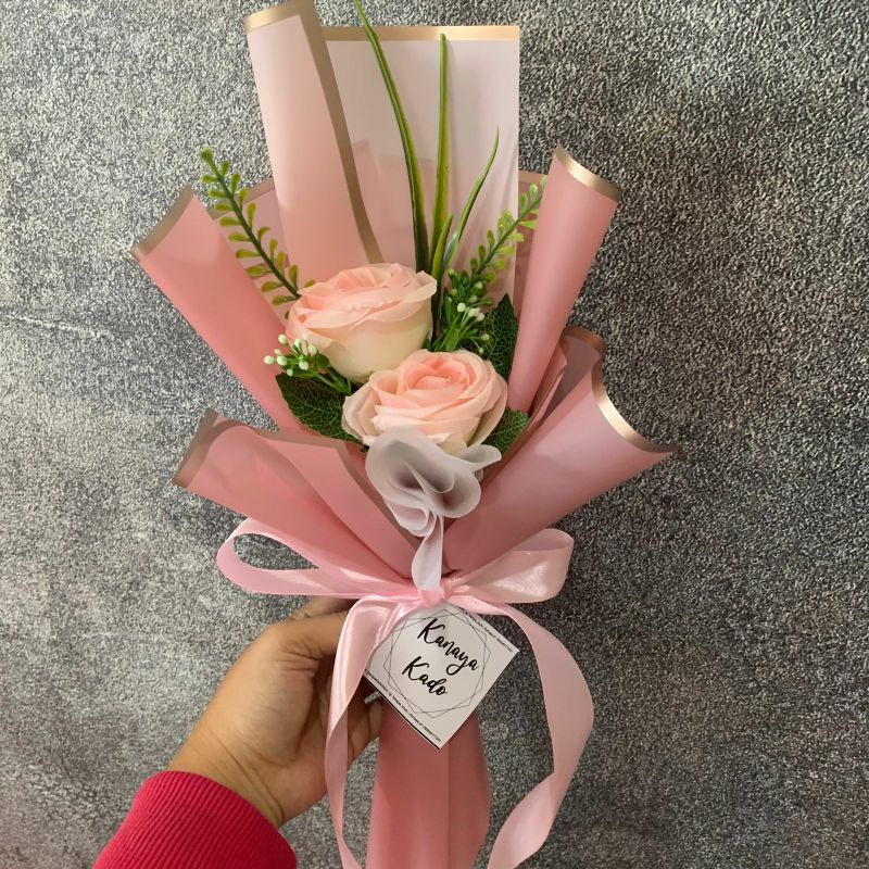 Jual mini bouquet (bunga mini=kecil) buket bunga artificial (awet anti ...