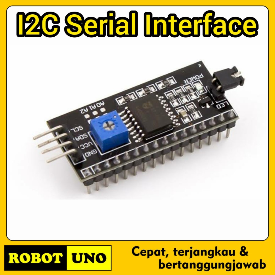 Jual Module I2C Serial Interface for LCD 16x2, 20x4 | Shopee Indonesia