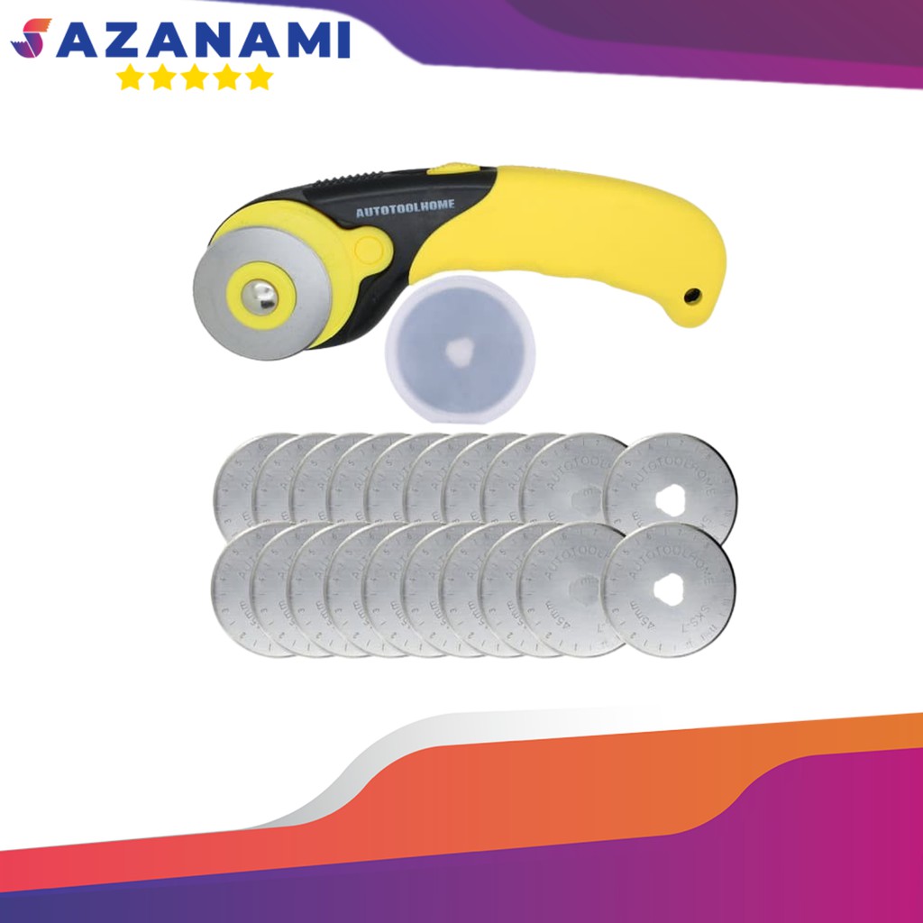 REFILL ROTARY CUTTER MATA PISAU ROTARY CUTTER 45MM STAINLESS | Shopee ...