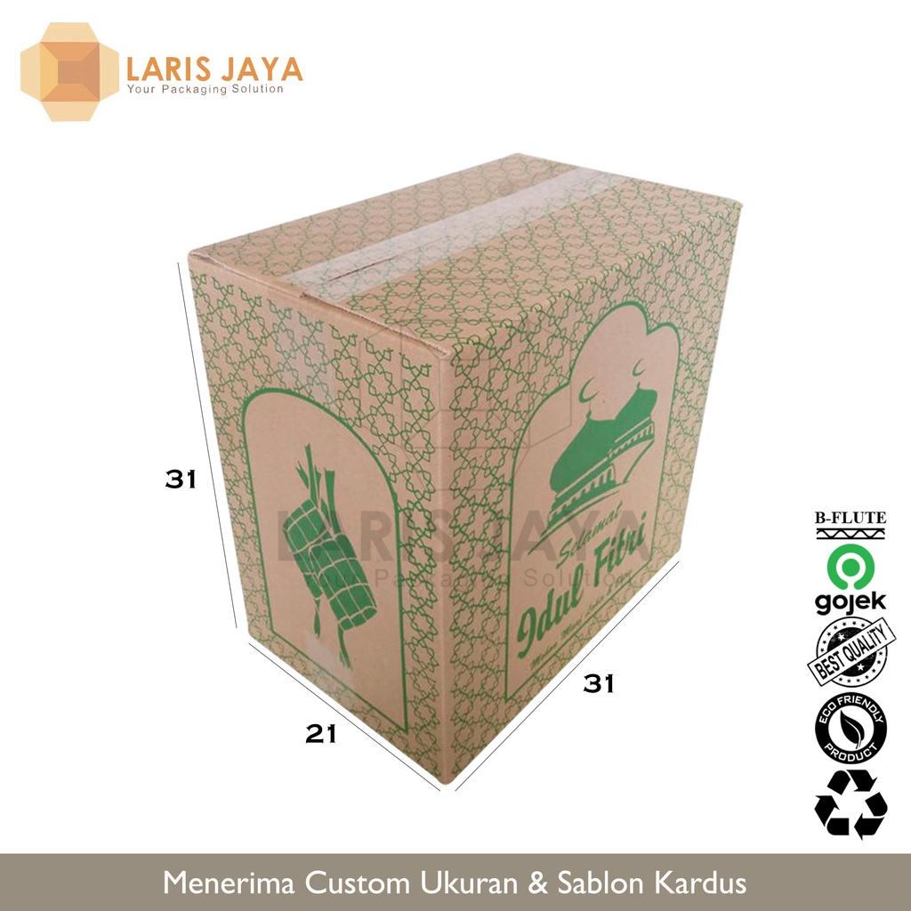 Jual Kardus Sembako Coklat / Box Parcel Lebaran / Dus Idul Fitri ...