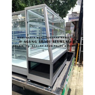 Jual Etalase Kaca Roti / Kue Indonesia|Shopee Indonesia