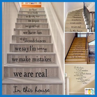 Jual STICKERWALL- RD006 QUOTE STICKER TANGGA STAIRS WALL STIKER 60X90 ...