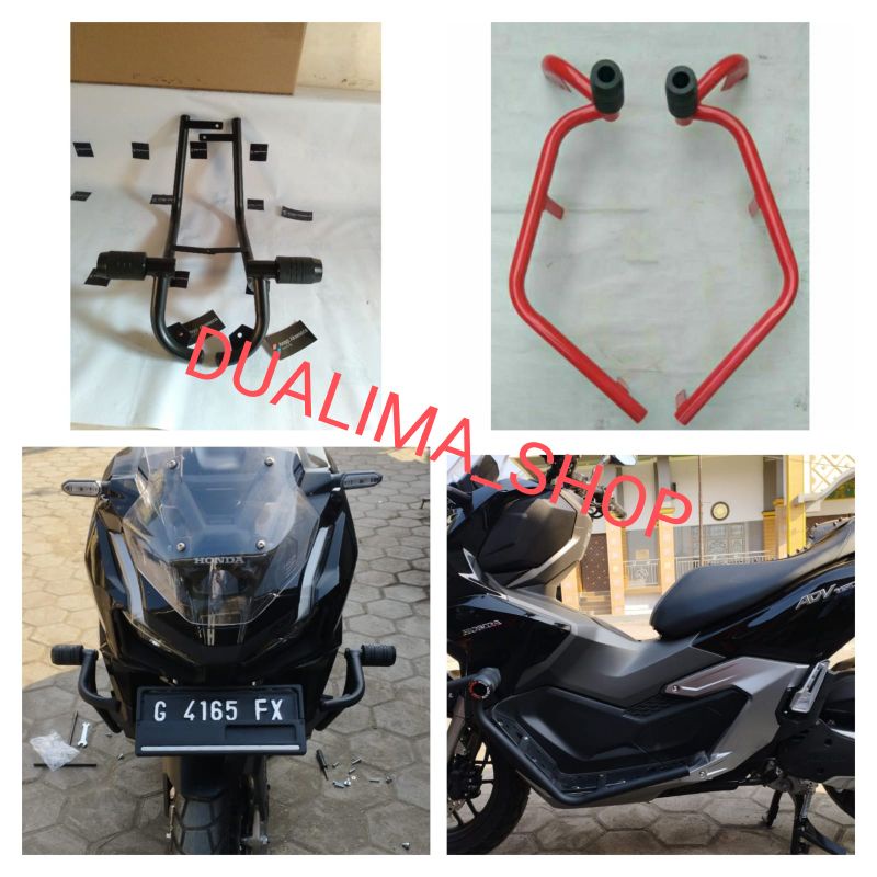 Jual CRASHBAR HONDA ADV 160 TUBULAR NEW HONDA ADV 160 AKSESORIS ADV ...