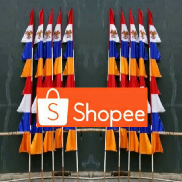 Jual Bendera Merah Putih Garuda Umbul Umbul Gergaji 8 Mata 280cm Indonesia|Shopee Indonesia