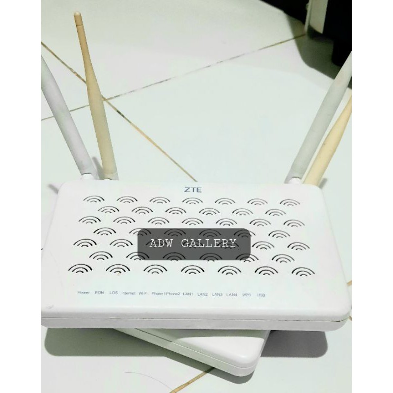 Jual GPON ONT ZTE ZXHN F660 F609 V1 ACCESSPOINT WiFi SUPPORT 3G/4G MODEM USB | Shopee Indonesia