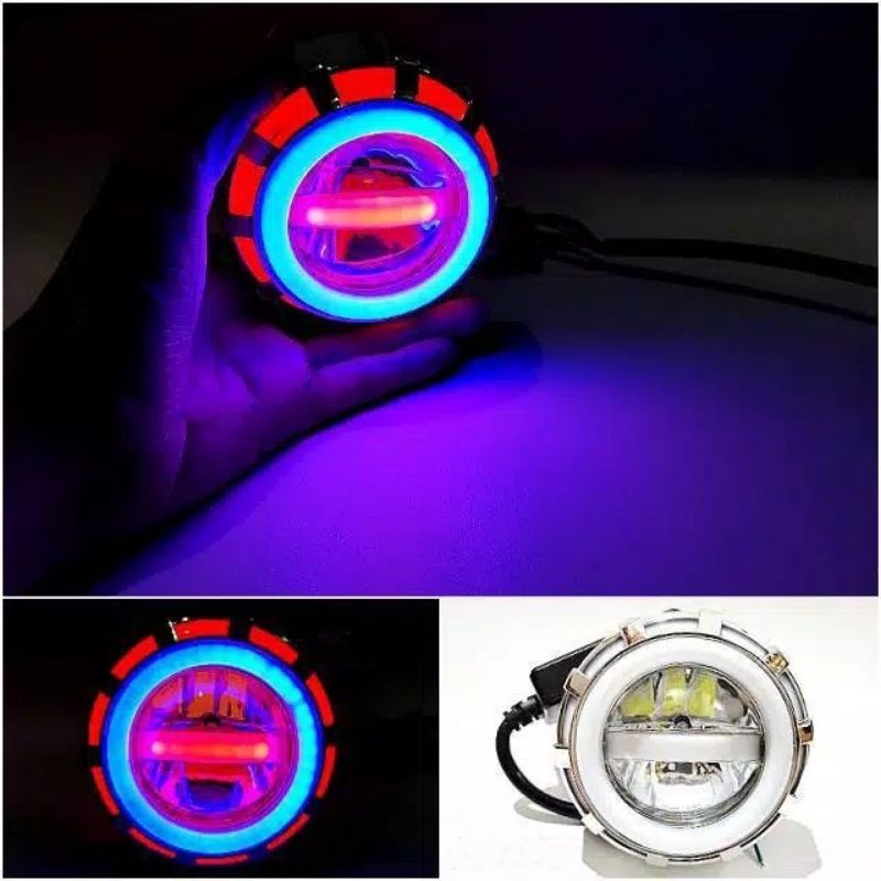 Jual Lampu Utama GEN 2 Proji Bukat Merah Biru Merah High Low LED AE DE ...