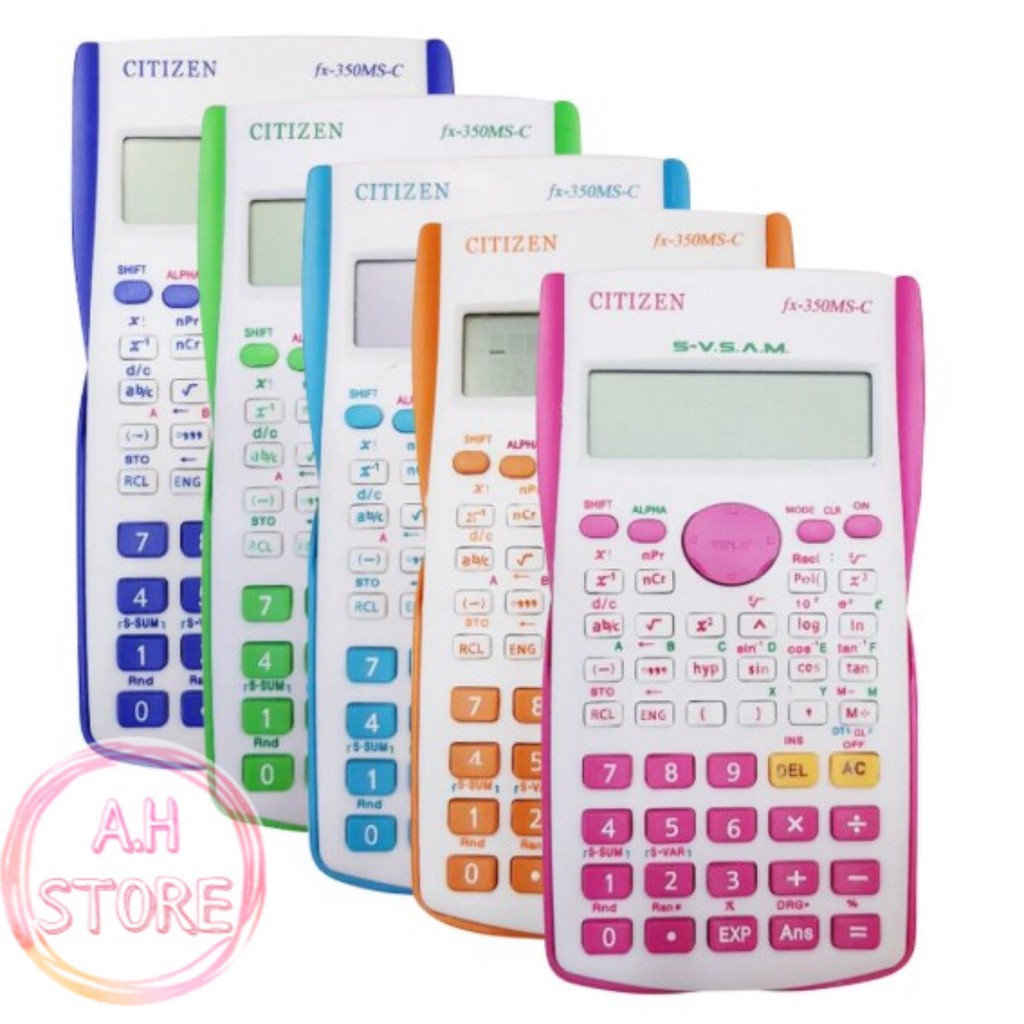 Jual Kalkulator Scientific Citizen FX-350MS-C / Kalkulator Ilmiah FX ...