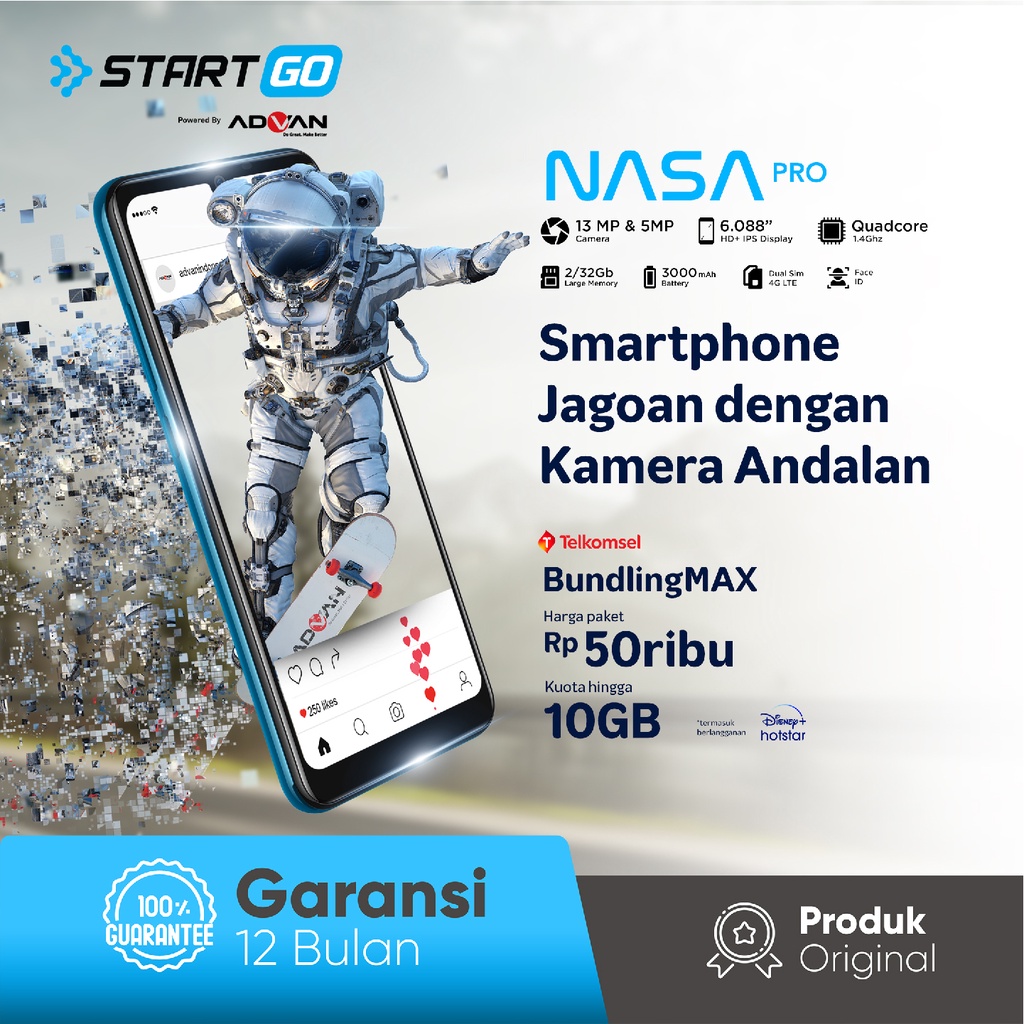 Harga Advan Nasa PRO Terbaru Okt 2024 |BigGo Indonesia