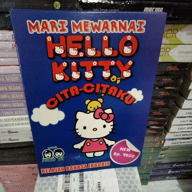 Jual Buku Anak TK & Paud Mari mewarnai seri Hello Kitty - cita-citaku ...