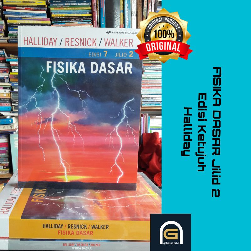 Jual Buku Fisika Dasar Jilid 2 Edisi 7 By Halliday Penerbit Erlangga Indonesia|Shopee Indonesia