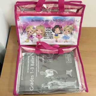 Jual Tas les bimbel kumon EF piano mika file folder document bag ballet ...