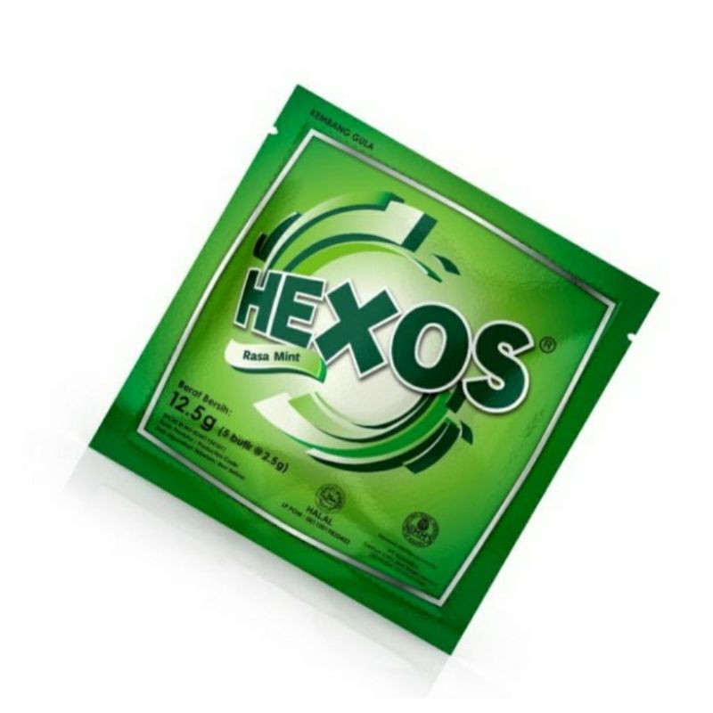Jual Permen Hexos Mint 1 Sachet Isi 5 Butir Indonesia|Shopee Indonesia