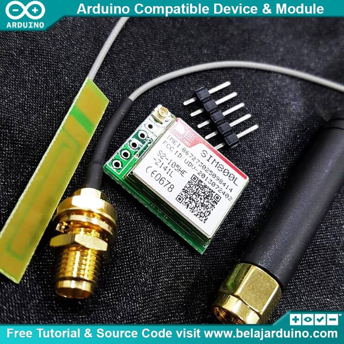 Jual SIM800L GSM GPRS Module Green PCB 2 Antena Limited Edition ...