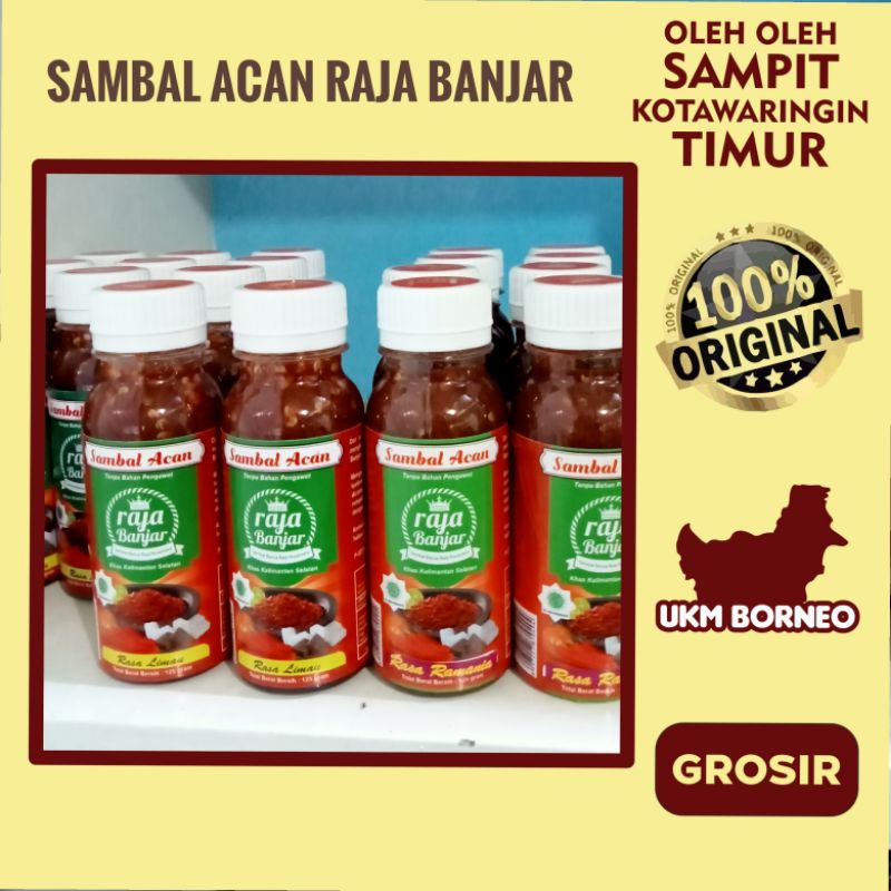 Jual Sambal Acan Raja Banjar Oleh Oleh Sampit Kalimantan Tengah ...