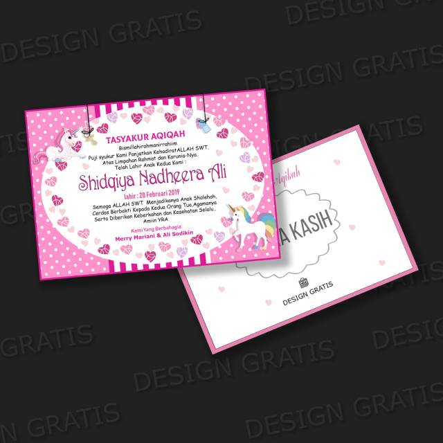 Jual Kartu ucapan aqiqah isi 50 lembar Indonesia|Shopee Indonesia Jual Kartu ucapan aqiqah isi 50 lembar Indonesia|Shopee Indonesia