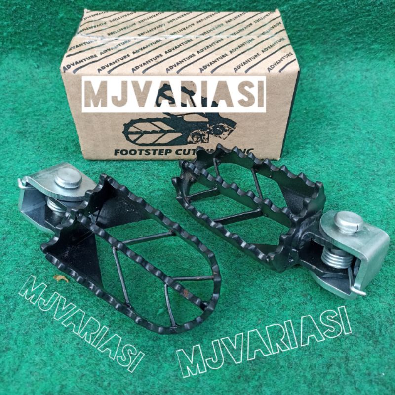 Jual FOOTSTEP PUSTEP STEP TRAIL KLX CRF LEBAR / STEP UNIVERSAL/STEP ...