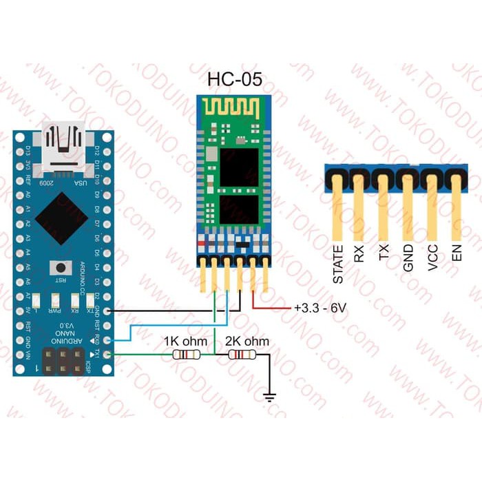 Jual Bluetooth Module Hc 05 Untuk Arduino Raspberry Pi Dll Hc05