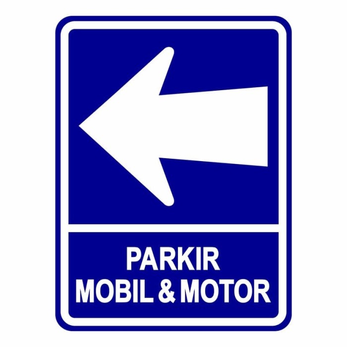 Jual Murah Rambu Petunjuk Arah Kiri atau Kanan 45cm x 60cm Plat ...