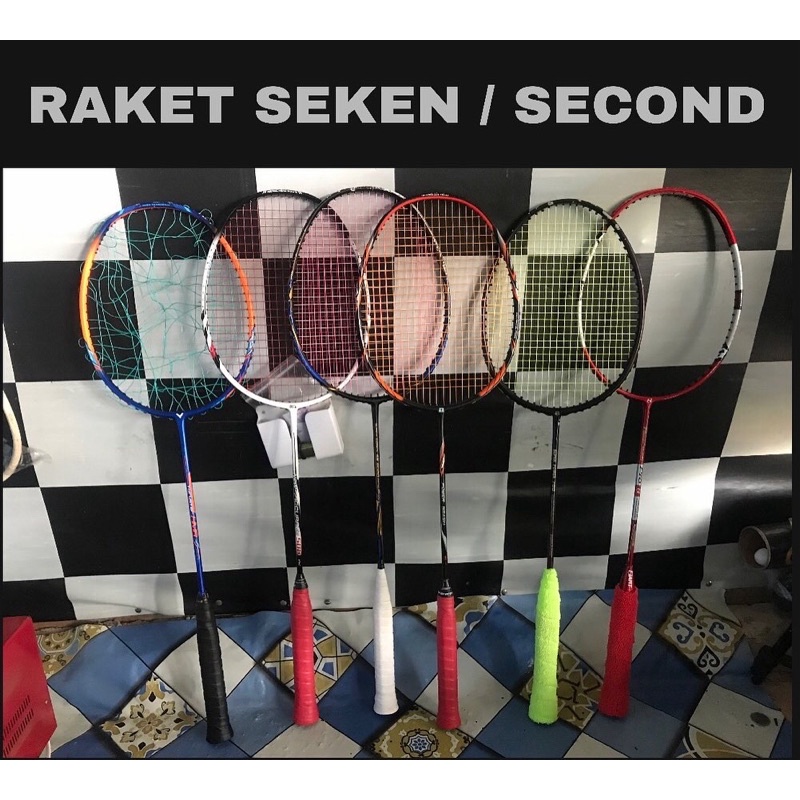 Jual raket bekas / second no shock / no retak | Shopee Indonesia