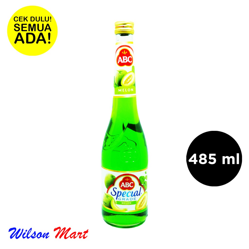 Jual ABC SPECIAL GRADE SIRUP MELON 485 ML | Shopee Indonesia