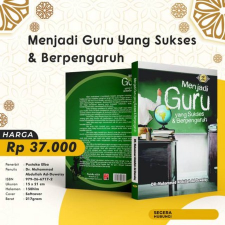 Jual BUKU MENJADI GURU YANG SUKSES DAN BERPENGARUH TERLARIS | Shopee Indonesia