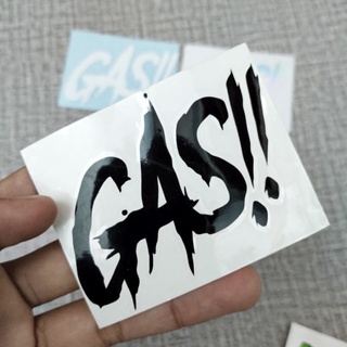 Jual Sticker cutting gas stiker logo gas stiker gass stiker gas ...