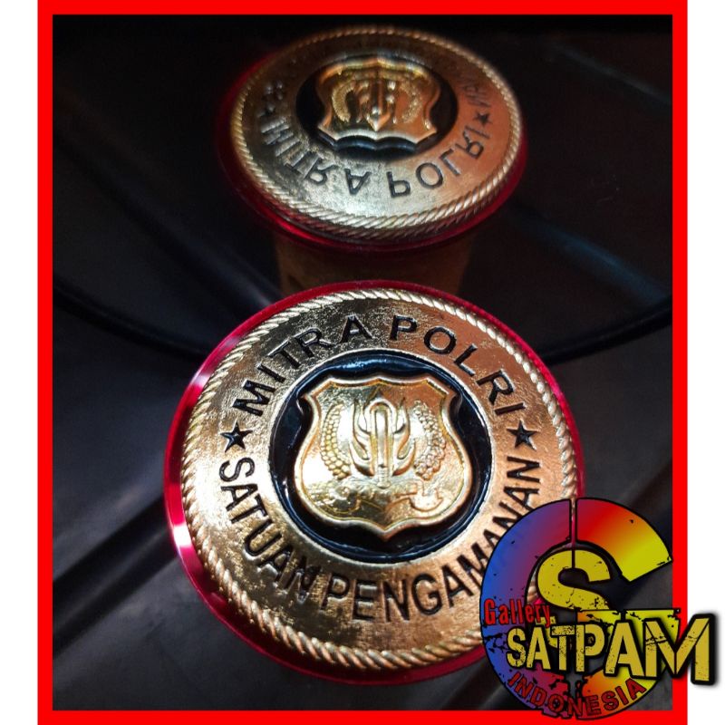 Jual PIN MITRA POLRI - PIN KEWENANGAN SATPAM - LENCANA SATPAM | Shopee ...