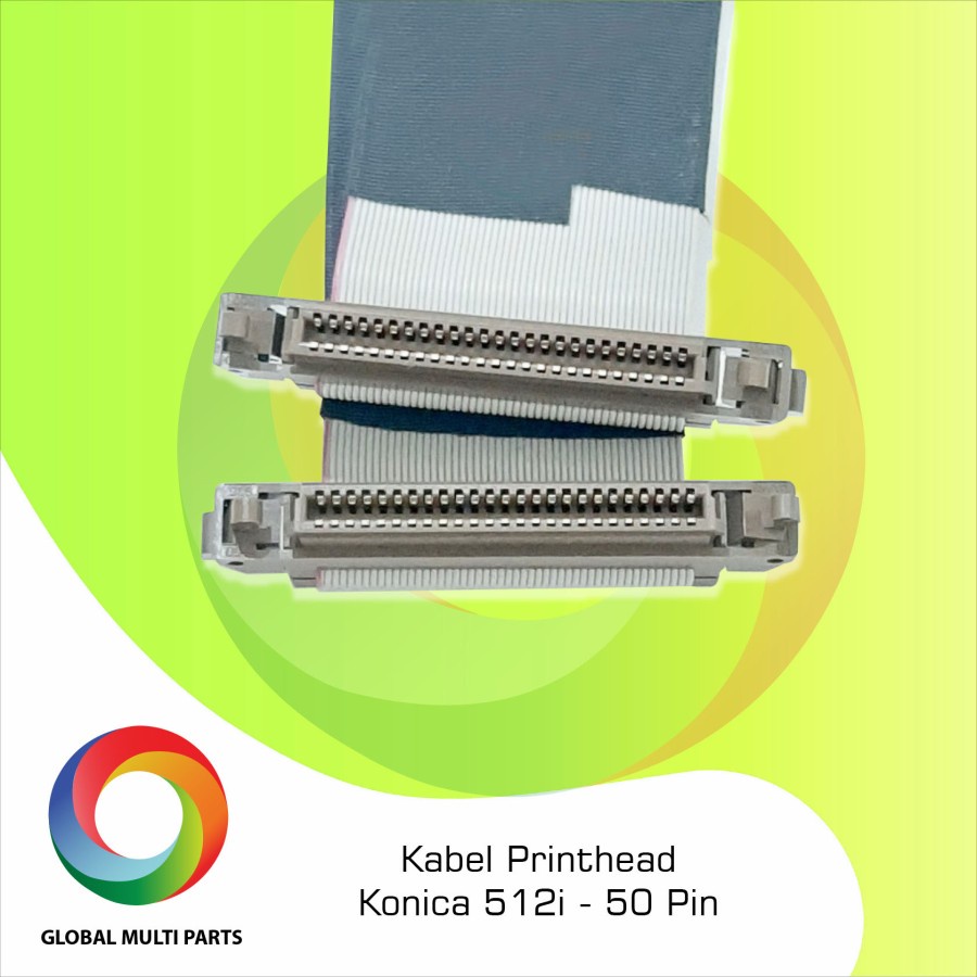 Jual Kabel Printhead Konica 512i - 50 Pin | Kabel Head | Head Cable ...