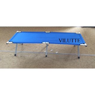 Tenda Velbed Pelbed Ranjang Lipat Aluminium Loreng Camping Bed | Shopee ...