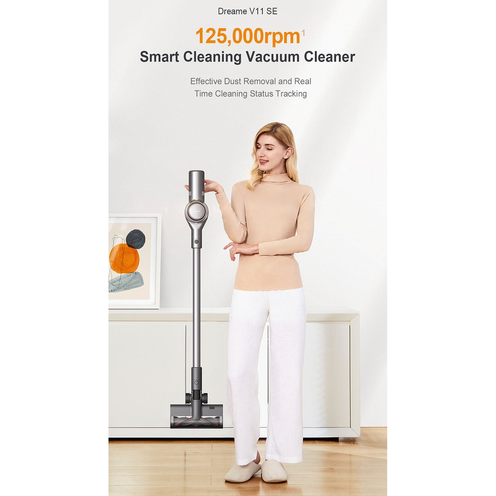 Jual Dreame V11 SE Wireless Vacuum Cleaner Handheld 24KPa, GLOBAL ...