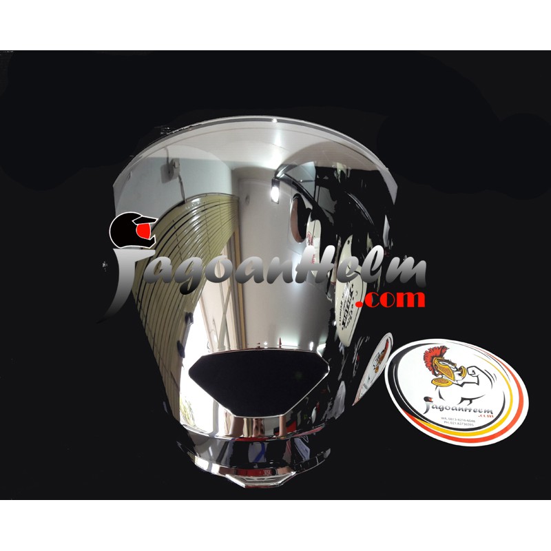 Jual VISOR NOLAN N44 EVO | SILVER | SMALL ORIGINAL | Shopee Indonesia