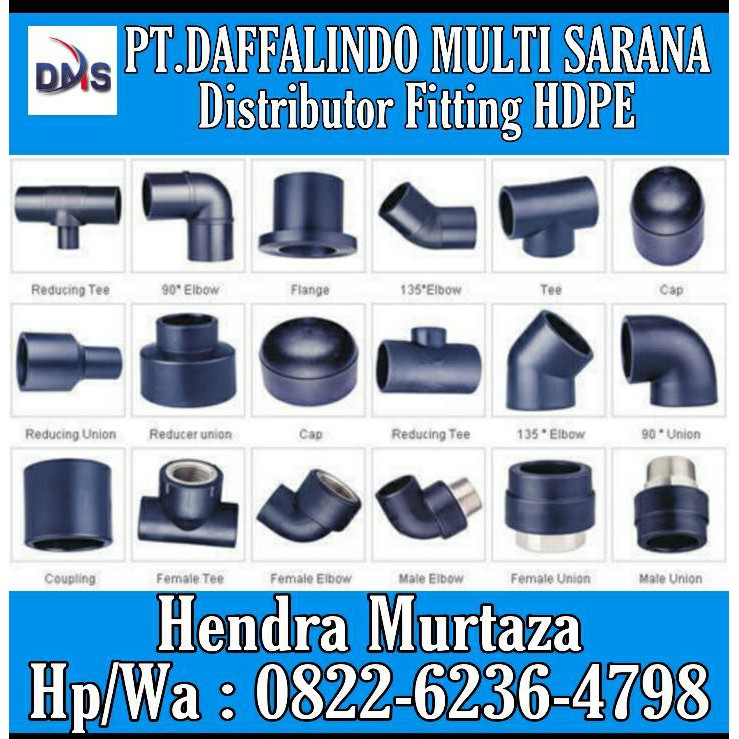 Jual Fitting Hdpe/Aksesoris Pipa Hdpe/Fitting Hdpe Moulded/Fitting Hdpe Butt Fusion/Fitting ...