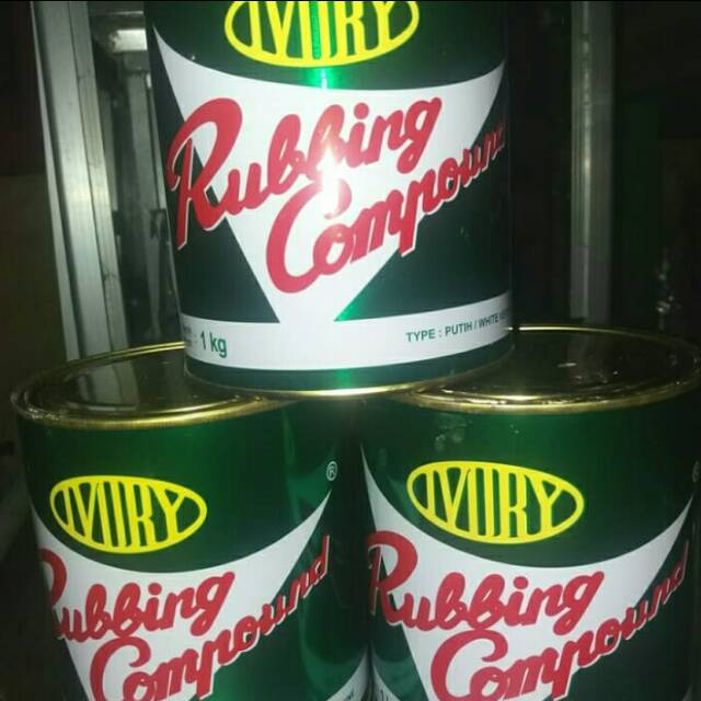 Jual Kompon Putih / Rubbing Compound Ivory White - 1 kg Indonesia ...