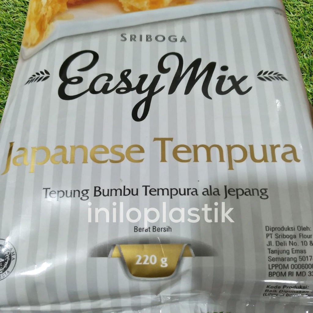 Jual Tepung Premix Sriboga Easymix Japanese Tempura 220gr | Shopee Indonesia