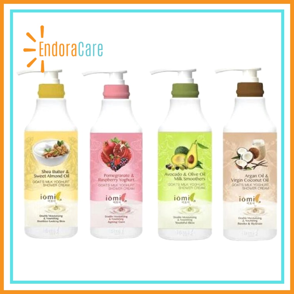 Jual IOMI Shower Cream Liquid Soap Body Wash Sabun Mandi Cair BOTOL ...