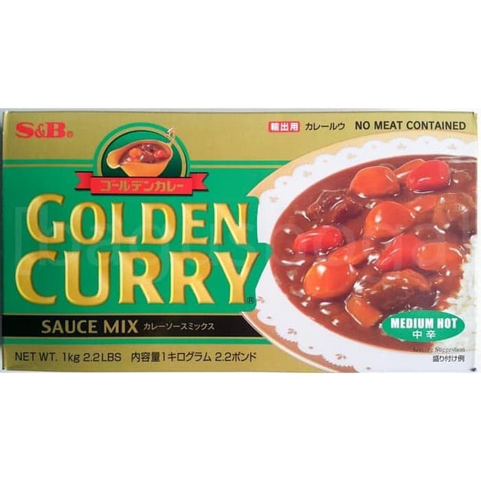 Jual S&B Golden Curry Roux 1KG | Shopee Indonesia