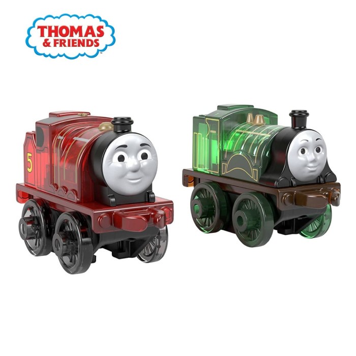Jual Thomas and Friends Light-Ups Mini James and Emily - Mainan Kereta ...