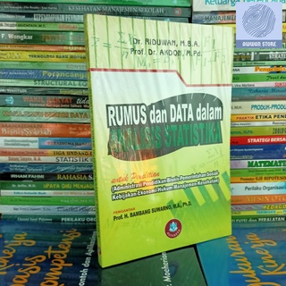 Jual Rumus dan Data dalam Aplikasi Statistika Dr. Riduwan & Prof. Dr ...