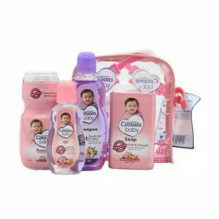 Jual Cussons set sabun sampo bayi cusson set bag kecil set sabun sampo ...