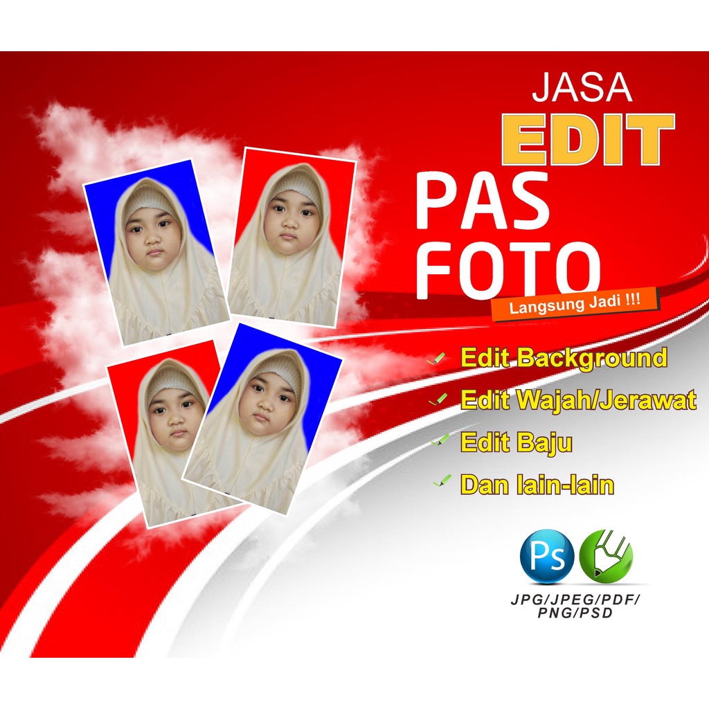 Jual JASA EDIT PAS FOTO | Shopee Indonesia